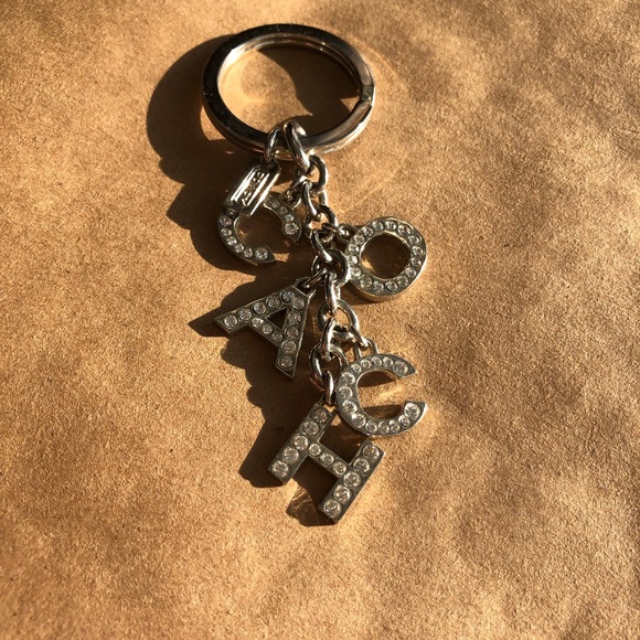 Coach | Accessories | Rare Coach Pave Rhinestone Keychain | Poshmark